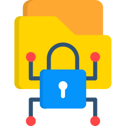 Data encryption - Free files and folders icons
