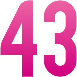 Forty three - Free education icons