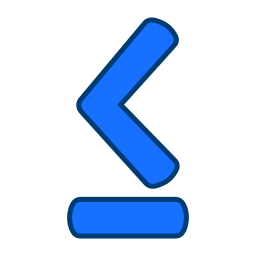 Less than or equal to symbol - Free education icons