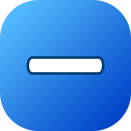 Minus - Free shapes and symbols icons