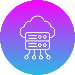 Cloud server - Free networking icons