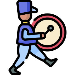 Marching band - Free people icons