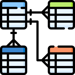 Data model - Free networking icons