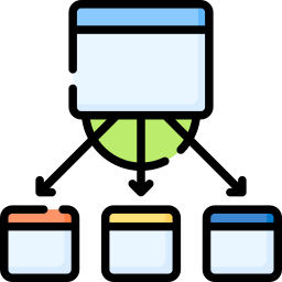 Data transformation - Free electronics icons