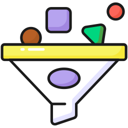 Data filtering - Free arrows icons