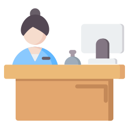 Receptionist - Free professions and jobs icons