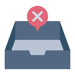 Empty inbox - Free ui icons