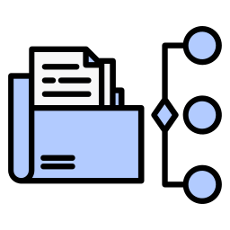 Data flow - Free networking icons
