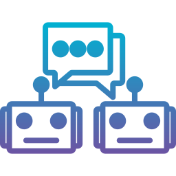 Chat bot - Free communications icons