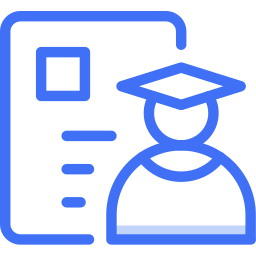 Student profile - Free education icons