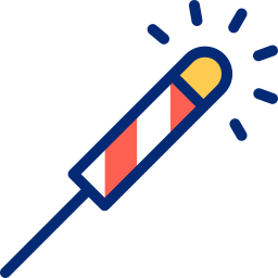 Iconos animados de Petardo | Iconos animados de cumpleaños y fiesta gratis