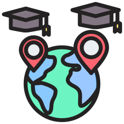Distance learning - Free education icons