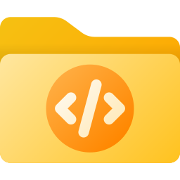 Folder code - Free files and folders icons