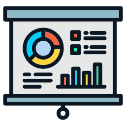 Data visualization - Free marketing icons