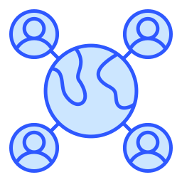 Distributed - Free technology icons