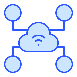Distributed - Free technology icons
