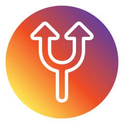 Split - Free arrows icons