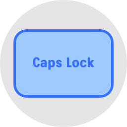 Caps lock - Free computer icons