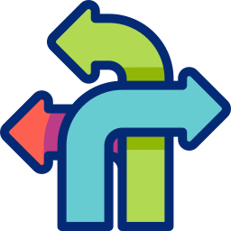 Decision making Animated Icon | Free arrows Animated Icon