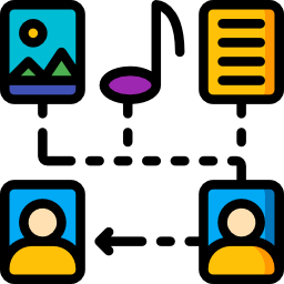 Sharing - Free technology icons