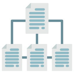 Structured data - Free files and folders icons