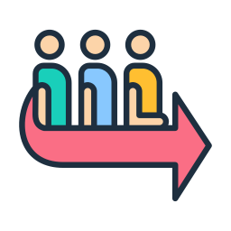 Queue - Free people icons