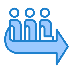 Queue - Free people icons