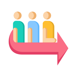 Queue - Free people icons