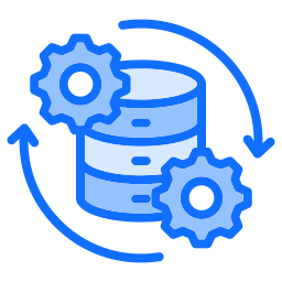 Data processing - Free technology icons