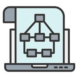 Data modelling - Free networking icons