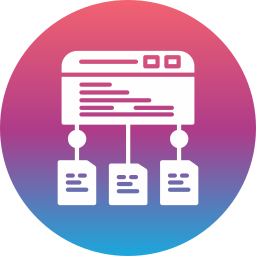 Data flow - Free networking icons