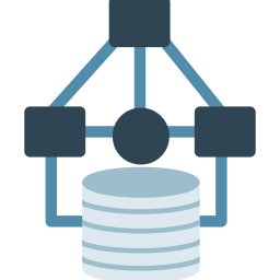 Data modelling - Free networking icons