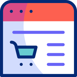 Online shopping Animated Icon | Free commerce and shopping Animated Icon