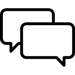 Speech bubbles - Free technology icons