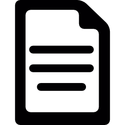 Text file - Free business icons