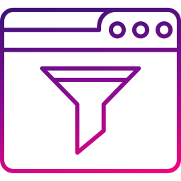 Web filter - Free seo and web icons