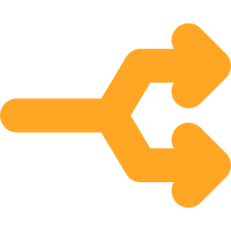 Split - Free arrows icons