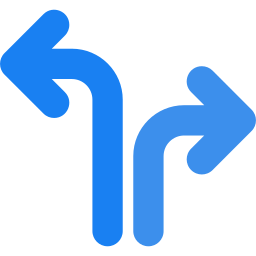 Split - Free arrows icons