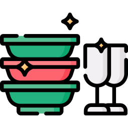 Dinnerware - Free food and restaurant icons