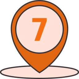 Seven - Free maps and location icons