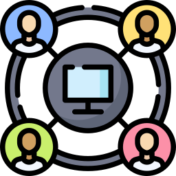 Remote job - Free computer icons