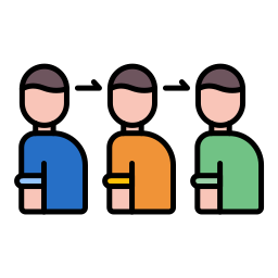 Queue - Free people icons