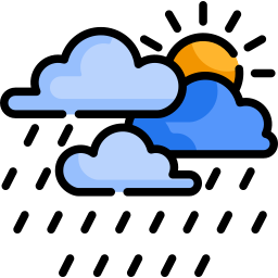 Rain - Free weather icons