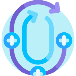 Feedback loop - Free arrows icons