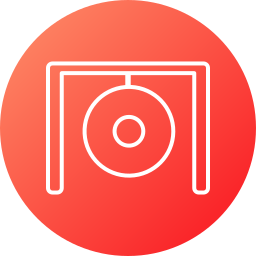 Gong - Free music icons