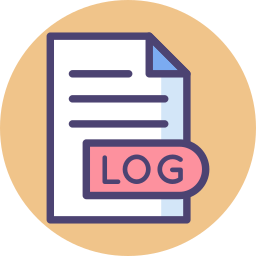 Log document - Free interface icons
