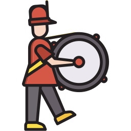 Marching band - Free people icons