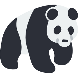 Panda bear - Free animals icons