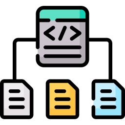 Structured data - Free networking icons