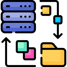Data migration - Free electronics icons